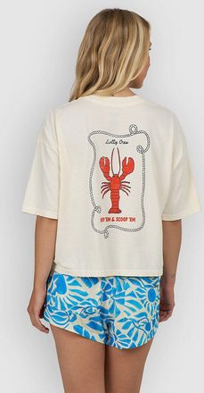 Salty Crew Shellbrate Skimmer T-Shirt off white