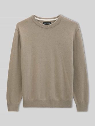 Marc O'Polo Regular Fit Pullover aus Baumwoll-Mix mir Schurwoll-Anteil