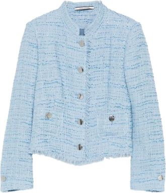 Tagliatore Femme, Vestes, Bleu, Taille: 40 FR Jaqueline Jacket