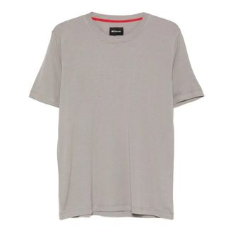 Kiton T-shirt &agrave; col rond - Homme - Tops - Gris - Taille: 2XL