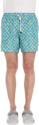 Barba Homme, Maillots de bain, Multicolore, Taille: M Maillot de bain &agrave; s&eacute;chage rapide avec imprim&eacute; toucan