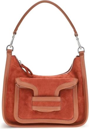 Pierre Hardy Wildleder Hobo Bag - - Bags - Damen - Braun - ONE SIZE