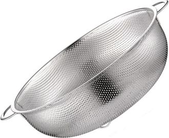 Holibanna Edelstahl Siebkorb Für Küchenspüle Abflusskorb Aus Edelstahl Abtropfkorb Für Obst Und Gemüse Praktischer Aufbewahrungskorb Für Küche Zu Hause