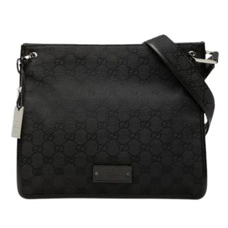 Gucci Pre-owned Toile sacs-gucci - Femme - Pre-owned - Noir - Taille: ONE Size