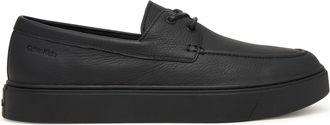 Calvin Klein Halbschuhe Calvin Klein Hybrid Clean Boat Shoe Lth HM0HM02233 Schwarz