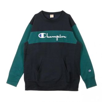 Champion Rundhals-Snack-Sweatshirt. - - Sweatshirts & Hoodies - Herren - Gr&uuml;n - M