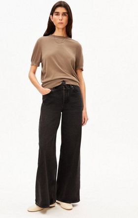 Armedangels T-Shirt FINE KNIT Strickshirt aus TENCEL Modal Mix Regular Fit