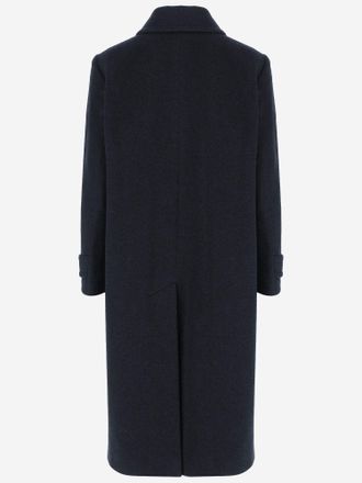 Tagliatore Womens Cashmere Coat Bethany Ultramarine Blue