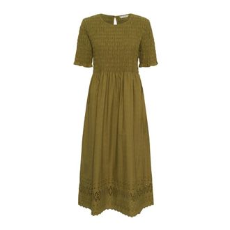 Cream Femme, Robes, Vert, Taille: 36 FR Midi Robes