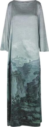 Pierre-Louis Mascia Femme, Robes, Vert, Taille: 38 FR Adastrgum Dress