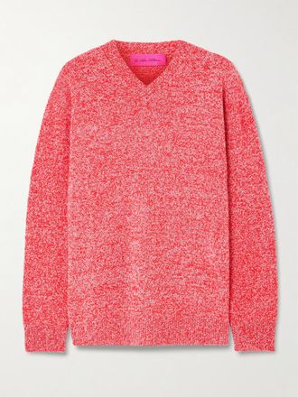 The Elder Statesman Statesman Kaschmirpullover - Rot