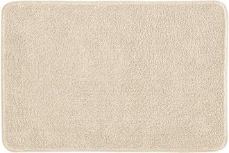 Kleine Wolke Badteppich Ricco mit 60 x 90 cm in Sandbeige aus 100% Polyester