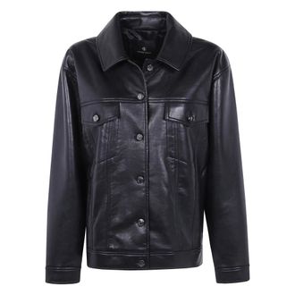 Anine Bing Damen, Jacken, Schwarzk, SGr&ouml;&szlig;e