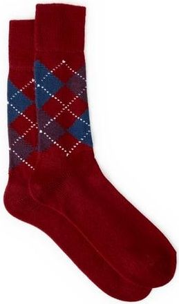 Burlington Chaussettes mi-hautes à motif losanges