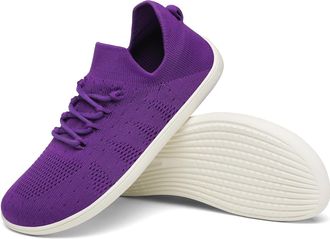 Saguaro Unisex Breite Barfußschuhe Herren Barefoot Slip On Sneaker Damen Atmungsaktiv Leicht Walkingschuhe GR.38