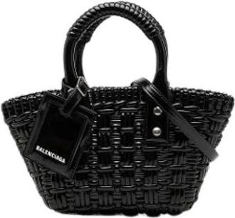 Balenciaga Pre-owned Braided Satchel - - Pre-owned - Damen - Schwarzk - ONE SIZE