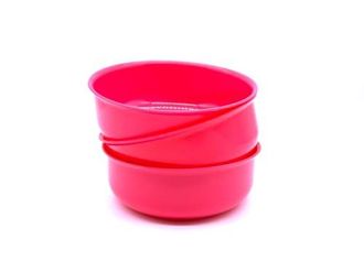 Kimmel Lot de 3 bols de 17 cm, fuchsia