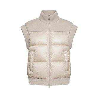 PESERICO Vests - - Jackets - Damen - Beige - S