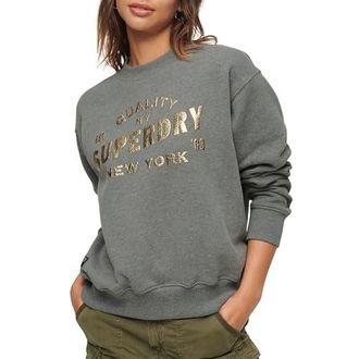 Superdry Sweater Superdry Luxe Metallic Logo