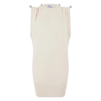 Giuseppe Di Morabito Strickkleid Kurz - - Dresses - Damen - Beige - S