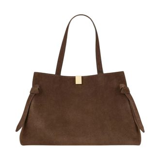 Yuzefi Gyoza Tote Suede - - Bags - Damen - Braun - ONE SIZE