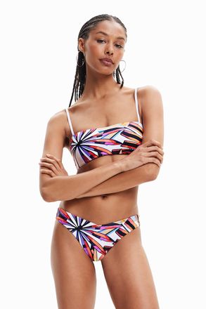 Desigual Damen Swim_Playa 1000 Bikini Set, Wei&szlig;, S EU