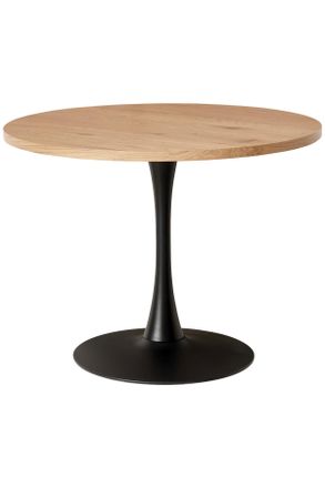 Livetastic Esstisch, Natur, Metall, Holzwerkstoff, rund, rund, 100x76x100 cm, Esszimmer, Tische, Esstische, Esstische rund