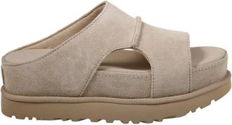 UGG Ugg, Femme, Chaussures, Gris, Taille: 38 EU Goldenstar Hi Cutout Slide