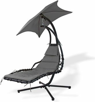 Dema Dema - Fauteuil suspendu avec support Orlando - Gris