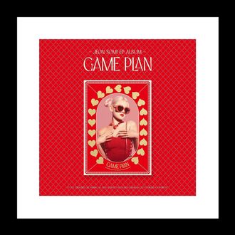 Generic Jeon Somi GAME PLAN EP Album Contents+Photocard+etc+Tracking Sealed SO MI (PHOTOBOOK Red Version)