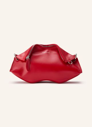 Alexander McQueen Mcqueen Clutch Manta rot