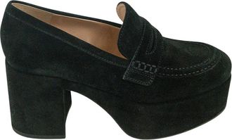 Gianvito Rossi Femme, Chaussures, Noir, Taille: 36 EU Mocassins