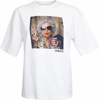 Fiorucci Femme, Tops, Blanc, Taille: 34 FR Sweater