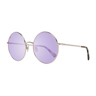 Web Eyewear Femme, Accessoires, Jaune, Taille: ONE Size Metal Frame Lunettes de soleil