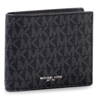 Michael Kors Geldb&ouml;rse Michael Kors Greyson 39F9LGYF3B Schwarz