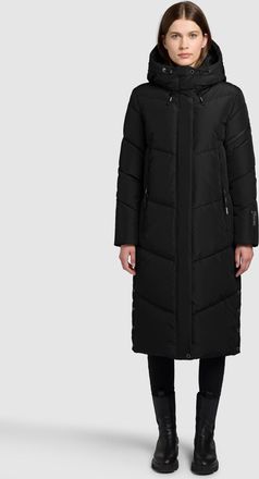 Khujo Steppmantel KHUJO SONJE6, Damen, Gr. XXL, schwarz, 100% Polyester, unifarben, loose fit, eingesetzt elastischer Bund, M&auml;ntel Steppmantel, Topseller