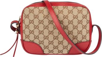 Gucci Crossbody Bags - Gucci GG Monogram Bree Crossbody Bag - Gr. unisize - in Braun - f&uuml;r Damen