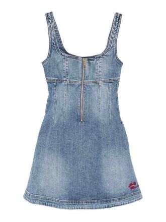 Self Portrait Robe Courte - Bleu