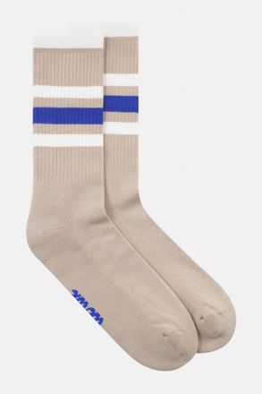 Derbe Derbe Socken Basic Striped Beige Blau Gestreift