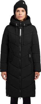 Khujo Aribay6 Damen Wintermantel Steppmantel Steppjacke Aribay (DE/NL/SE/PL, Alphanumerisch, L, Regular, Regular, 200 BLACK)