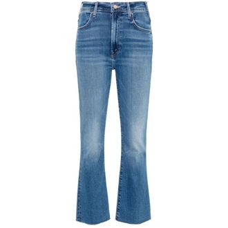 Mother Ankle Fray Denim Jeans - - Jeans - Damen - Blau - W29