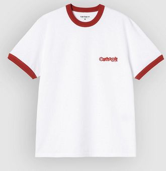 Carhartt Work in Progress Ip Ringer T-Shirt red