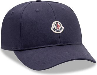 Moncler unisex, Accessoires, Bleu, Taille: M Casquette de baseball raffin&eacute;e