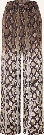 Stella McCartney Satinhose beige