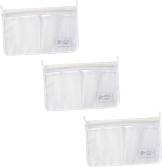 Cabilock 3 St&uuml;ck Teiliges Doppelfaches K&uuml;hlschrank aufbewahrungsnetz Wiederverwendbar H&auml;ngende K&uuml;hlschrank Organizer Tasche Atmungsaktive Aufbewahrungsl&ouml;sung z