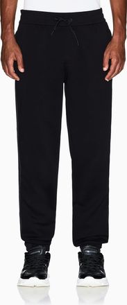 A|X Armani Exchange Mens Essential, Logo Side Band Pants, Black, XS