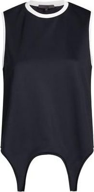 Tibi Top sans manches &agrave; col rond