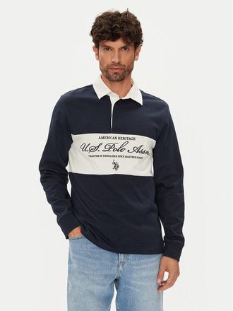 U.S.Polo Association Poloshirt MUP4075 Dunkelblau Regular Fit