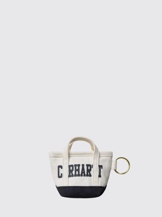 Carhartt Work in Progress Porte-cl&eacute;s en toile de coton Dearborn avec logo imprim&eacute;