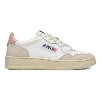 Autry Medalist Low Leder- und Wildleder-Sneakers - - Shoes - Damen - Mehrfarbig - 41 EU